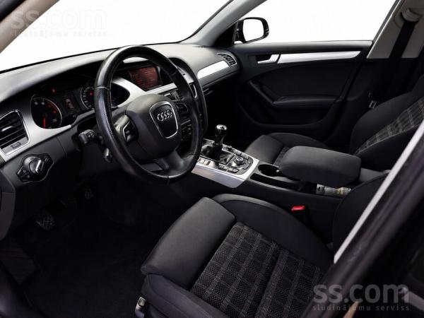 Black Audi A4 2012 in Riga, with an engine capacity of 1.80 L and mileage of 192 thousand km for 6990 €, photo 8 on AUTOMOTO.COM.LV