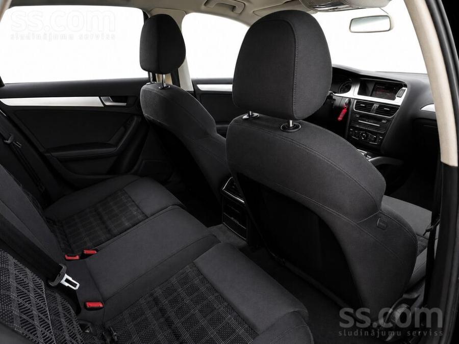 Black Audi A4 2012 in Riga, with an engine capacity of 1.80 L and mileage of 192 thousand km for 6990 €, photo 11 on AUTOMOTO.COM.LV