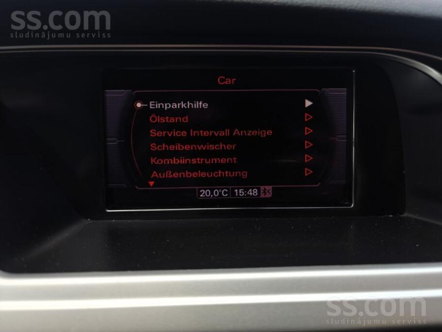 Black Audi A4 2012 in Riga, with an engine capacity of 1.80 L and mileage of 192 thousand km for 6990 €, photo 17 on AUTOMOTO.COM.LV