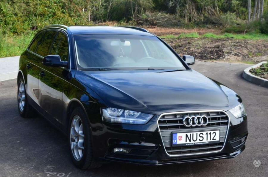 Black Audi A4 2012 in Siauliai, with an engine capacity of 1.97 L and mileage of 290 thousand km for 5300 €, photo 1 on AUTOMOTO.COM.LV