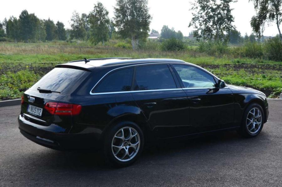 Black Audi A4 2012 in Siauliai, with an engine capacity of 1.97 L and mileage of 290 thousand km for 5300 €, photo 11 on AUTOMOTO.COM.LV
