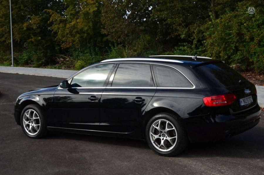 Black Audi A4 2012 in Siauliai, with an engine capacity of 1.97 L and mileage of 290 thousand km for 5300 €, photo 18 on AUTOMOTO.COM.LV