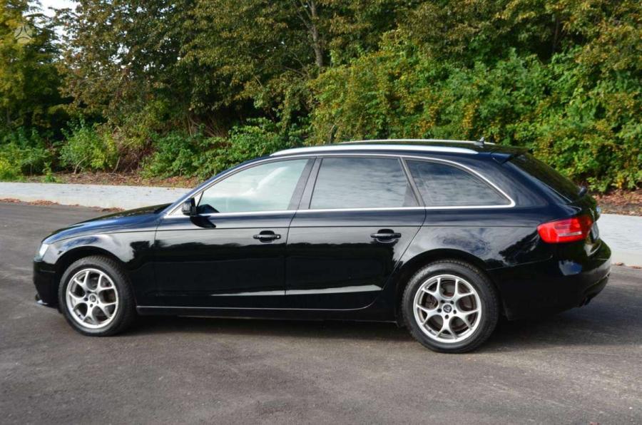 Black Audi A4 2012 in Siauliai, with an engine capacity of 1.97 L and mileage of 290 thousand km for 5300 €, photo 19 on AUTOMOTO.COM.LV