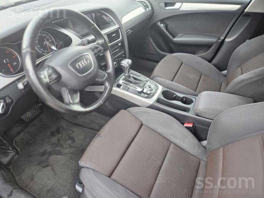 Black Audi A4 2012 in Riga, with an engine capacity of 2.00 L and mileage of 0 thousand km for 5800 €, photo 9 on AUTOMOTO.COM.LV