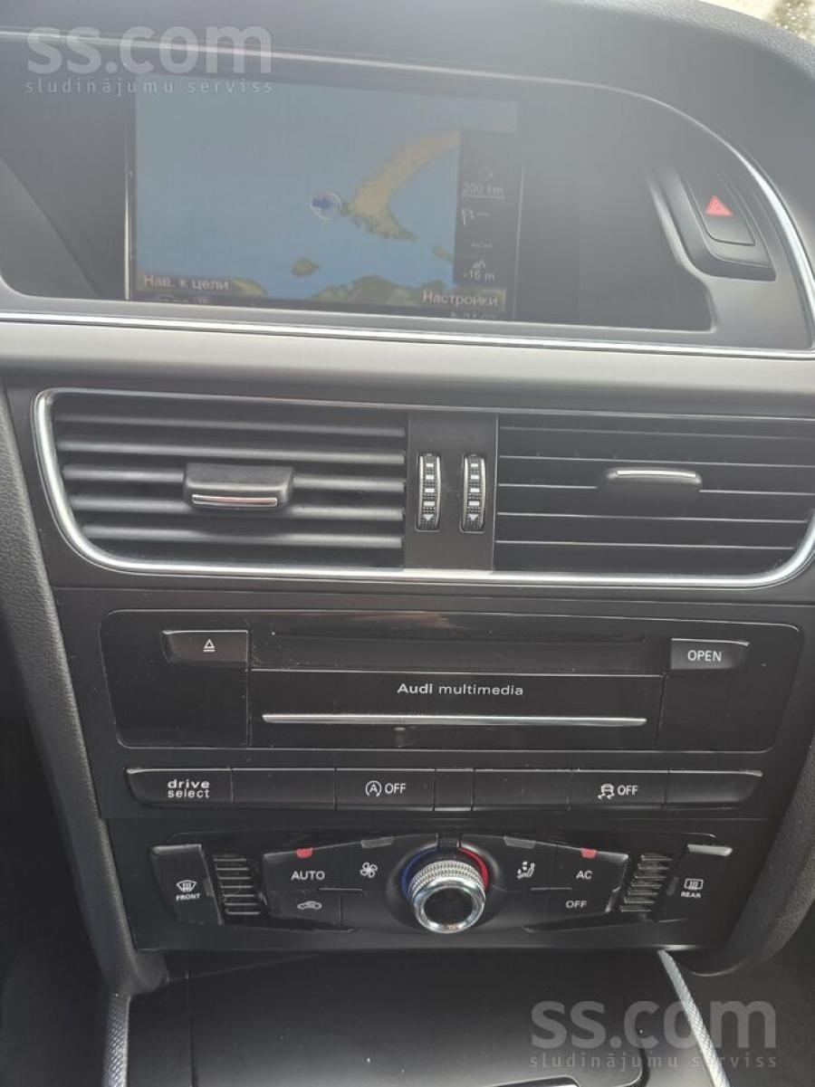 Black Audi A4 2012 in Riga, with an engine capacity of 2.00 L and mileage of 0 thousand km for 5800 €, photo 13 on AUTOMOTO.COM.LV