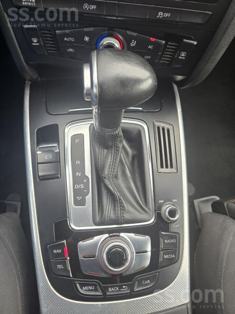 Black Audi A4 2012 in Riga, with an engine capacity of 2.00 L and mileage of 0 thousand km for 5800 €, photo 14 on AUTOMOTO.COM.LV