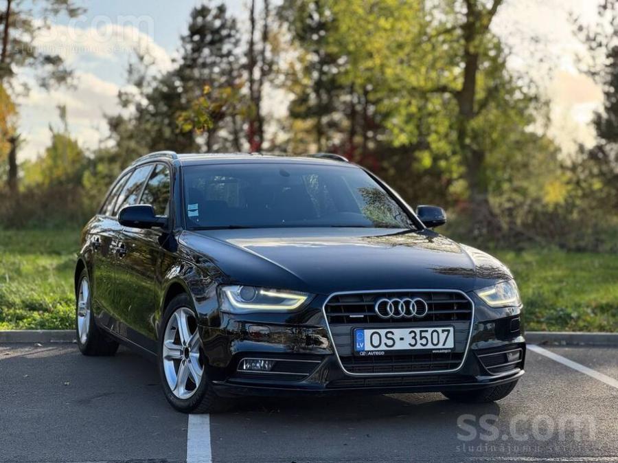 Black Audi A4 2012 in Riga, with an engine capacity of 3.00 L and mileage of 260 thousand km for 7950 €, photo 6 on AUTOMOTO.COM.LV