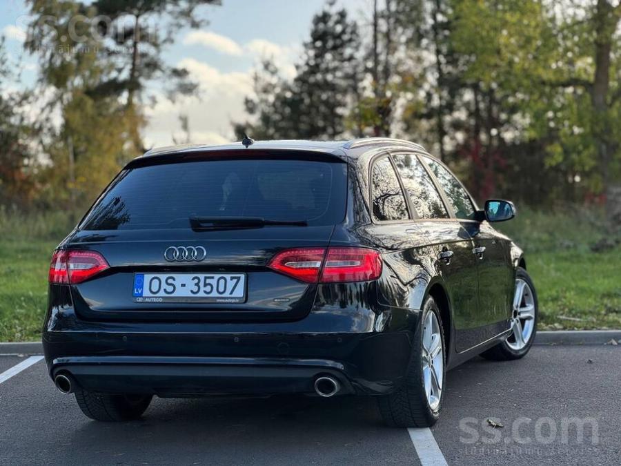 Black Audi A4 2012 in Riga, with an engine capacity of 3.00 L and mileage of 260 thousand km for 7950 €, photo 11 on AUTOMOTO.COM.LV