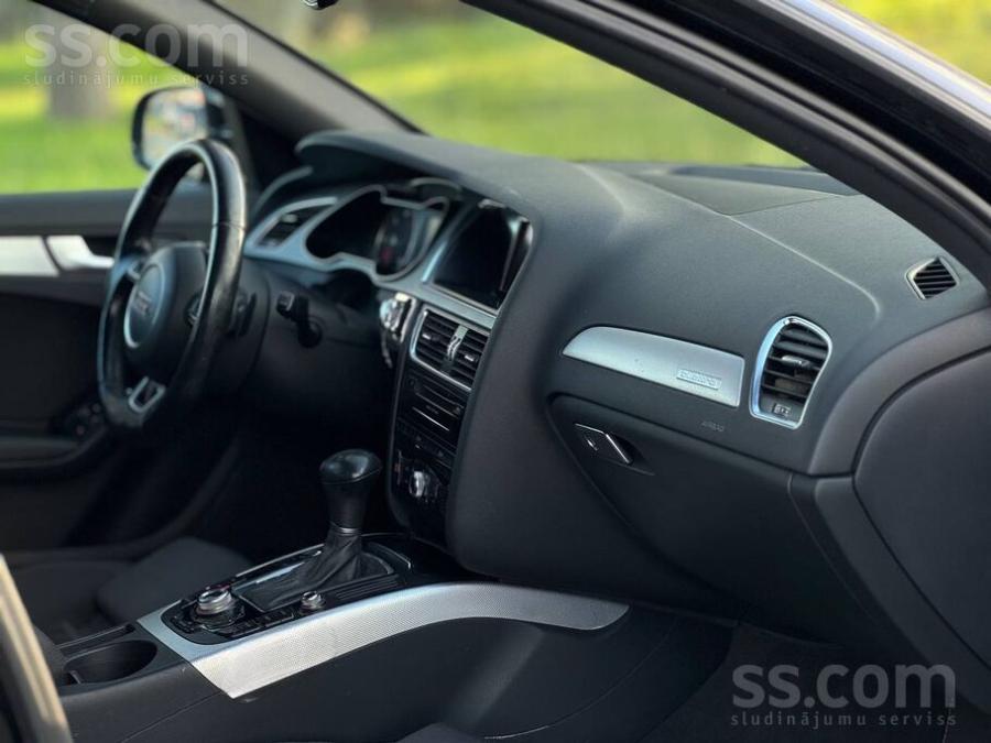Black Audi A4 2012 in Riga, with an engine capacity of 3.00 L and mileage of 260 thousand km for 7950 €, photo 17 on AUTOMOTO.COM.LV