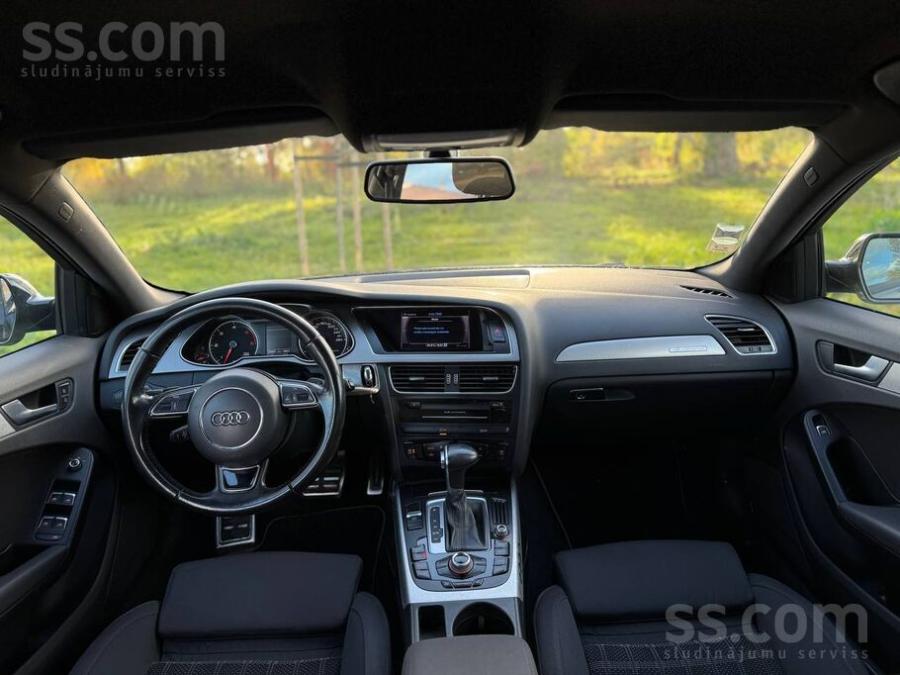 Black Audi A4 2012 in Riga, with an engine capacity of 3.00 L and mileage of 260 thousand km for 7950 €, photo 21 on AUTOMOTO.COM.LV