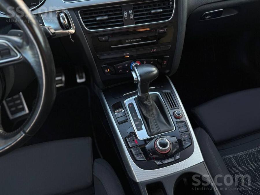 Black Audi A4 2012 in Riga, with an engine capacity of 3.00 L and mileage of 260 thousand km for 7950 €, photo 24 on AUTOMOTO.COM.LV
