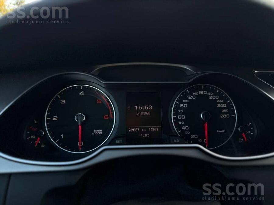 Black Audi A4 2012 in Riga, with an engine capacity of 3.00 L and mileage of 260 thousand km for 7950 €, photo 26 on AUTOMOTO.COM.LV