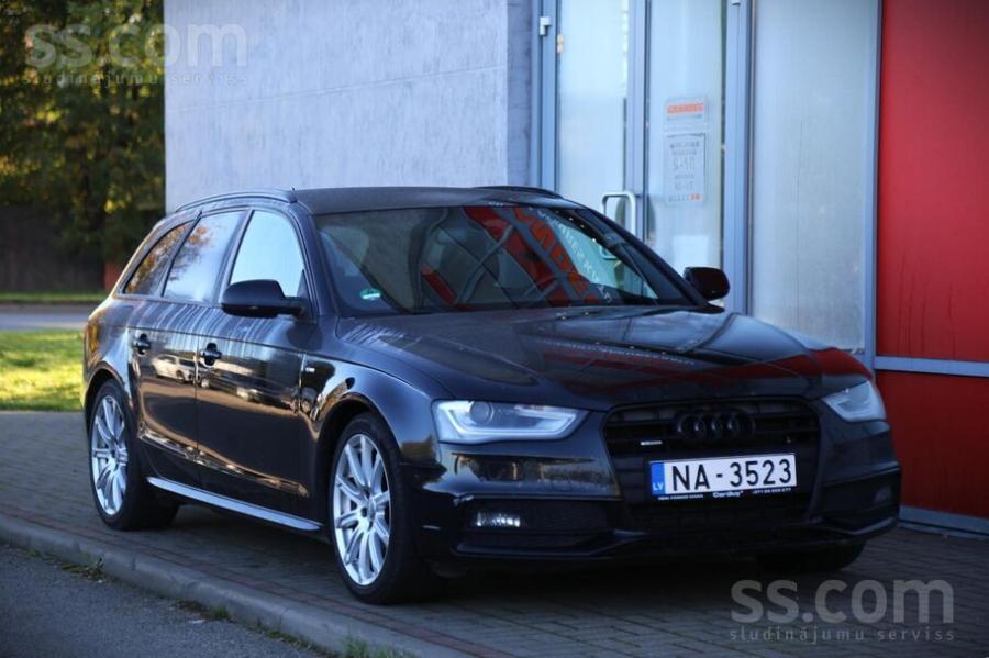 Melns Audi A4 2012 Rīga, ar dzinēja tilpumu 3.00 L un nobraukumu 396 tūkst. km par 7995 €, foto 5 vietnē AUTOMOTO.COM.LV