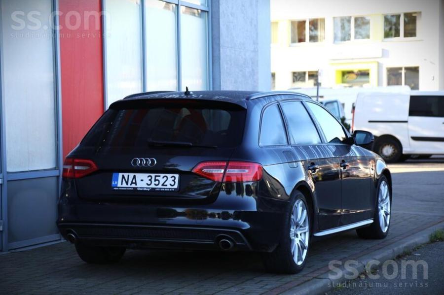 Melns Audi A4 2012 Rīga, ar dzinēja tilpumu 3.00 L un nobraukumu 396 tūkst. km par 7995 €, foto 7 vietnē AUTOMOTO.COM.LV