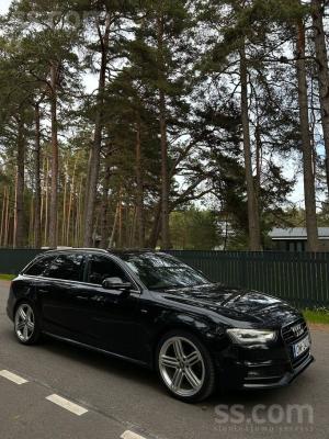 Black Audi A4 2012 in Riga, with an engine capacity of 3.00 L and mileage of 345 thousand km for 7799 €, photo 1 on AUTOMOTO.COM.LV