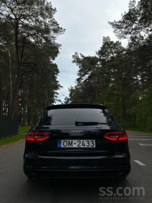 Black Audi A4 2012 in Riga, with an engine capacity of 3.00 L and mileage of 345 thousand km for 7799 €, photo 3 on AUTOMOTO.COM.LV