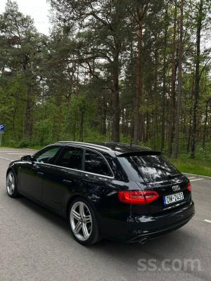 Black Audi A4 2012 in Riga, with an engine capacity of 3.00 L and mileage of 345 thousand km for 7799 €, photo 4 on AUTOMOTO.COM.LV