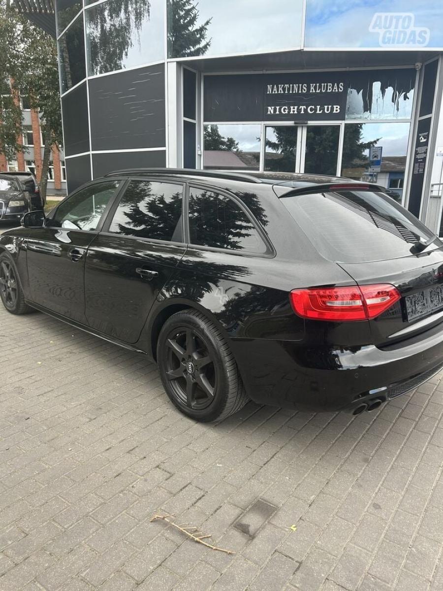 Black Audi A4 2012 in Marijampole, with an engine capacity of 2.00 L and mileage of 288 thousand km for 6300 €, photo 13 on AUTOMOTO.COM.LV