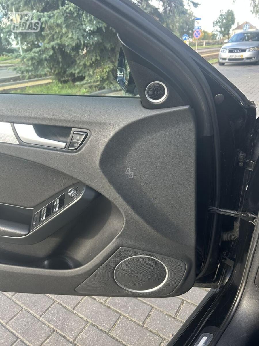Black Audi A4 2012 in Marijampole, with an engine capacity of 2.00 L and mileage of 288 thousand km for 6300 €, photo 20 on AUTOMOTO.COM.LV