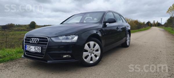 Melns Audi A4 2012 Jēkabpils, ar dzinēja tilpumu 3.00 L un nobraukumu 215 tūkst. km par 6250 €, foto 1 vietnē AUTOMOTO.COM.LV