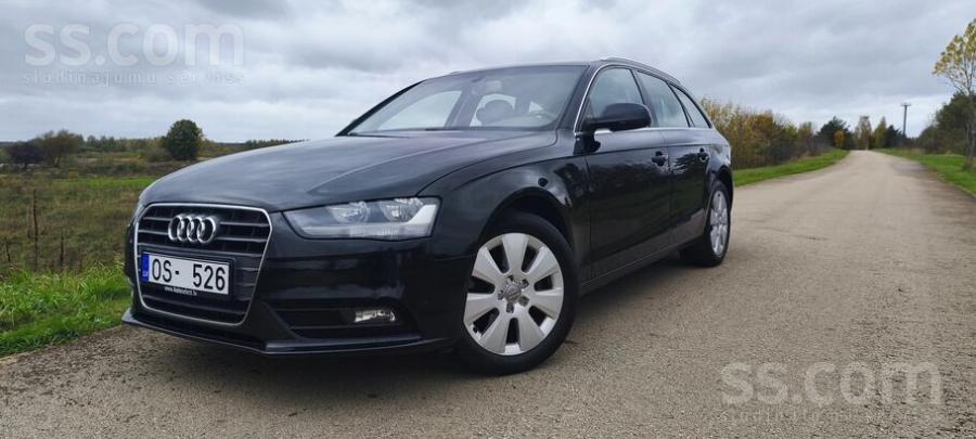 Black Audi A4 2012 in Jekabpils, with an engine capacity of 3.00 L and mileage of 215 thousand km for 6250 €, photo 1 on AUTOMOTO.COM.LV