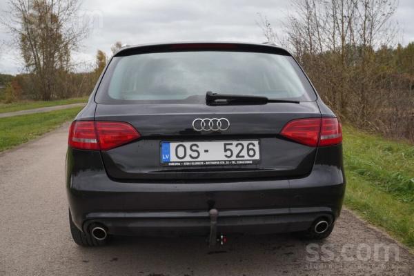 Melns Audi A4 2012 Jēkabpils, ar dzinēja tilpumu 3.00 L un nobraukumu 215 tūkst. km par 6250 €, foto 3 vietnē AUTOMOTO.COM.LV
