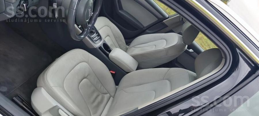 Black Audi A4 2012 in Jekabpils, with an engine capacity of 3.00 L and mileage of 215 thousand km for 6250 €, photo 13 on AUTOMOTO.COM.LV