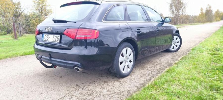 Black Audi A4 2012 in Jekabpils, with an engine capacity of 3.00 L and mileage of 215 thousand km for 6250 €, photo 14 on AUTOMOTO.COM.LV