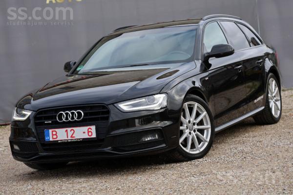 Black Audi A4 2013 in Tukums, with an engine capacity of 3.00 L and mileage of 241 thousand km for 11300 €, photo 2 on AUTOMOTO.COM.LV
