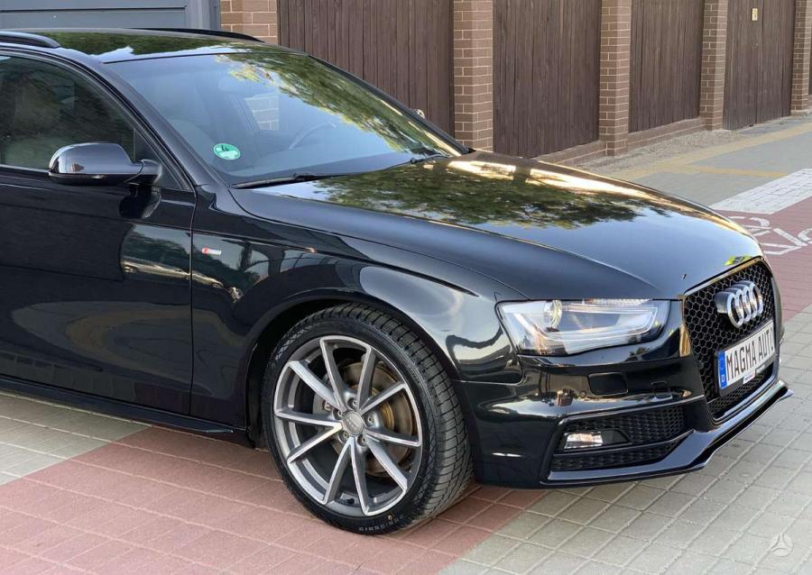 Black Audi A4 2013 in Marijampole, with an engine capacity of 2.97 L and mileage of 182 thousand km for 12950 €, photo 7 on AUTOMOTO.COM.LV