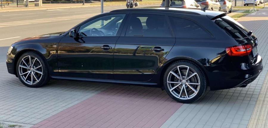 Black Audi A4 2013 in Marijampole, with an engine capacity of 2.97 L and mileage of 182 thousand km for 12950 €, photo 10 on AUTOMOTO.COM.LV