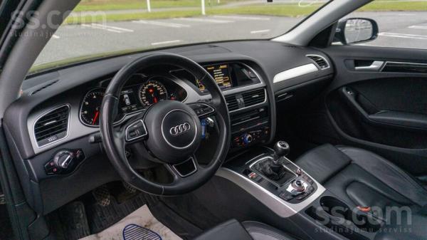 Melns Audi A4 2013 Rīga, ar dzinēja tilpumu 2.00 L un nobraukumu 295 tūkst. km par 8290 €, foto 10 vietnē AUTOMOTO.COM.LV