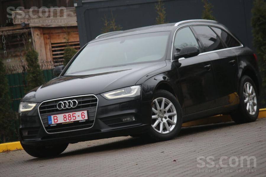 Melns Audi A4 2013 Rīga, ar dzinēja tilpumu 3.00 L un nobraukumu 0 tūkst. km par 8790 €, foto 1 vietnē AUTOMOTO.COM.LV