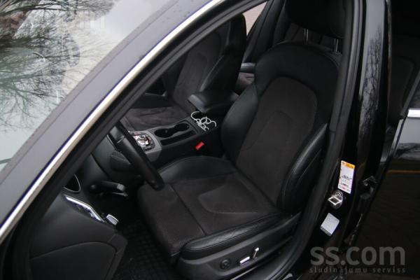 Black Audi A4 2013 in Riga, with an engine capacity of 3.00 L and mileage of 0 thousand km for 8390 €, photo 9 on AUTOMOTO.COM.LV