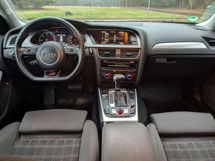 Melns Audi A4 2013 Prienai, ar dzinēja tilpumu 1.97 L un nobraukumu 231 tūkst. km par 6700 €, foto 14 vietnē AUTOMOTO.COM.LV