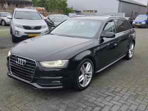 Black Audi A4 2013 in Vilnius, with an engine capacity of 1.97 L and mileage of 281 thousand km for 6900 €, photo  on AUTOMOTO.COM.LV