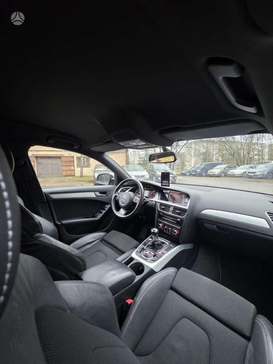 Melns Audi A4 2013 Viļņa, ar dzinēja tilpumu 1.80 L un nobraukumu 234 tūkst. km par 7000 €, foto 5 vietnē AUTOMOTO.COM.LV