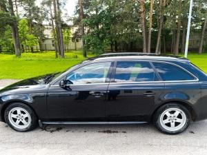Black Audi A4 2013 in Jekabpils, with an engine capacity of 2.00 L and mileage of 275 thousand km for 5650 €, photo 4 on AUTOMOTO.COM.LV