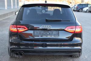Black Audi A4 2013 in Vilnius, with an engine capacity of 1.97 L and mileage of 278 thousand km for 6900 €, photo 4 on AUTOMOTO.COM.LV