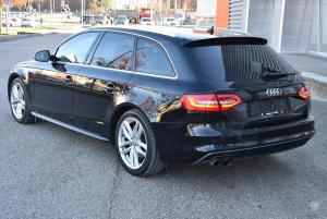 Black Audi A4 2013 in Vilnius, with an engine capacity of 1.97 L and mileage of 278 thousand km for 6900 €, photo 7 on AUTOMOTO.COM.LV