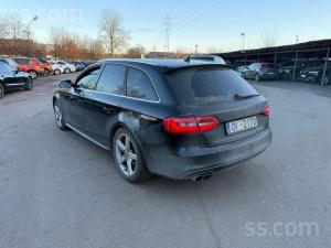 Black Audi A4 2013 in Riga, with an engine capacity of 2.00 L and mileage of 351 thousand km for 7990 €, photo 6 on AUTOMOTO.COM.LV