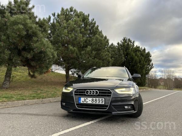 Black Audi A4 2013 in Ogre, with an engine capacity of 2.00 L and mileage of 271 thousand km for 9100 €, photo 1 on AUTOMOTO.COM.LV