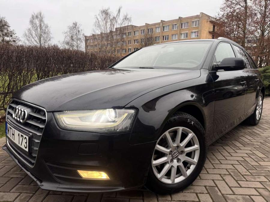 Black Audi A4 2013 in Kaunas, with an engine capacity of 1.97 L and mileage of 338 thousand km for 6000 €, photo 2 on AUTOMOTO.COM.LV