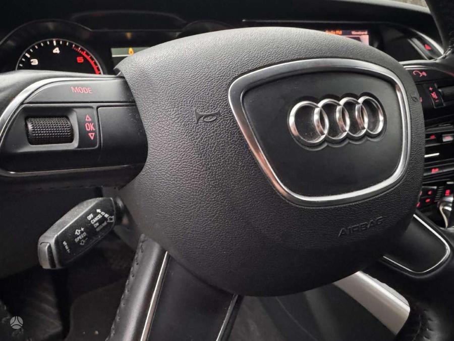 Black Audi A4 2013 in Kaunas, with an engine capacity of 1.97 L and mileage of 338 thousand km for 6000 €, photo 13 on AUTOMOTO.COM.LV