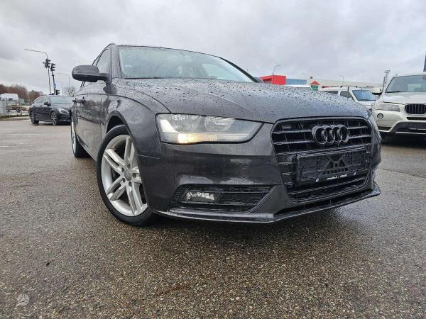Black Audi A4 2013 in Kaunas, with an engine capacity of 1.97 L and mileage of 251 thousand km for 7350 €, photo 1 on AUTOMOTO.COM.LV