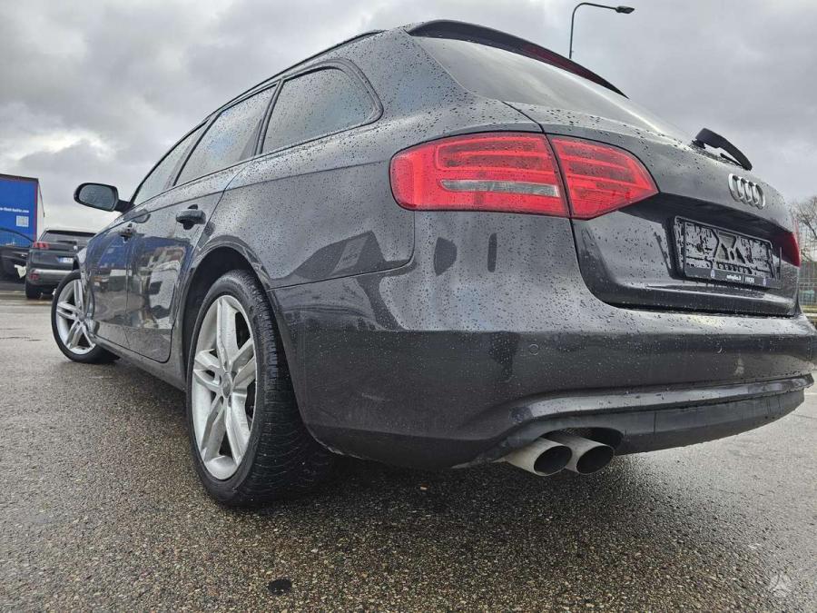 Black Audi A4 2013 in Kaunas, with an engine capacity of 1.97 L and mileage of 251 thousand km for 7350 €, photo 10 on AUTOMOTO.COM.LV