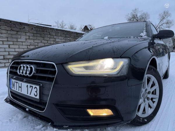 Melns Audi A4 2013 Kauņa, ar dzinēja tilpumu 1.97 L un nobraukumu 338 tūkst. km par 6350 €, foto 1 vietnē AUTOMOTO.COM.LV