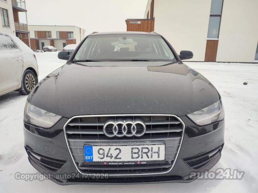 Black Audi A4 2013 in Tartu, with an engine capacity of 2.00 L and mileage of 358 thousand km for 7400 €, photo 1 on AUTOMOTO.COM.LV