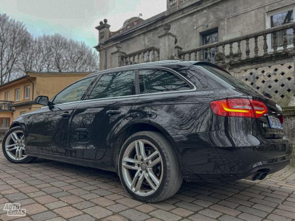 Black Audi A4 2013 in Kaunas, with an engine capacity of 2.00 L and mileage of 283 thousand km for 6500 €, photo 10 on AUTOMOTO.COM.LV