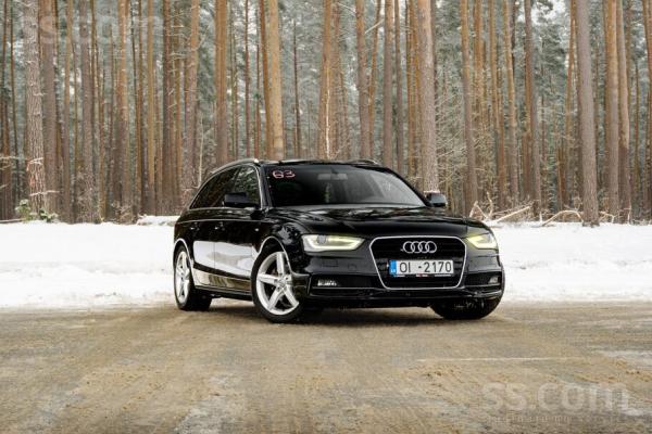 Melns Audi A4 2013 Rīga, ar dzinēja tilpumu 2.00 L un nobraukumu 351 tūkst. km par 7990 €, foto 2 vietnē AUTOMOTO.COM.LV